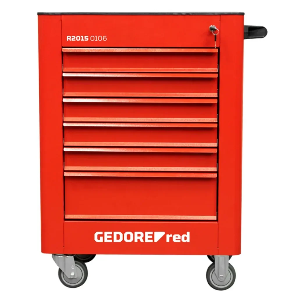 Carro para ferramentas Gedore Essencial 6 gavetas para oficina